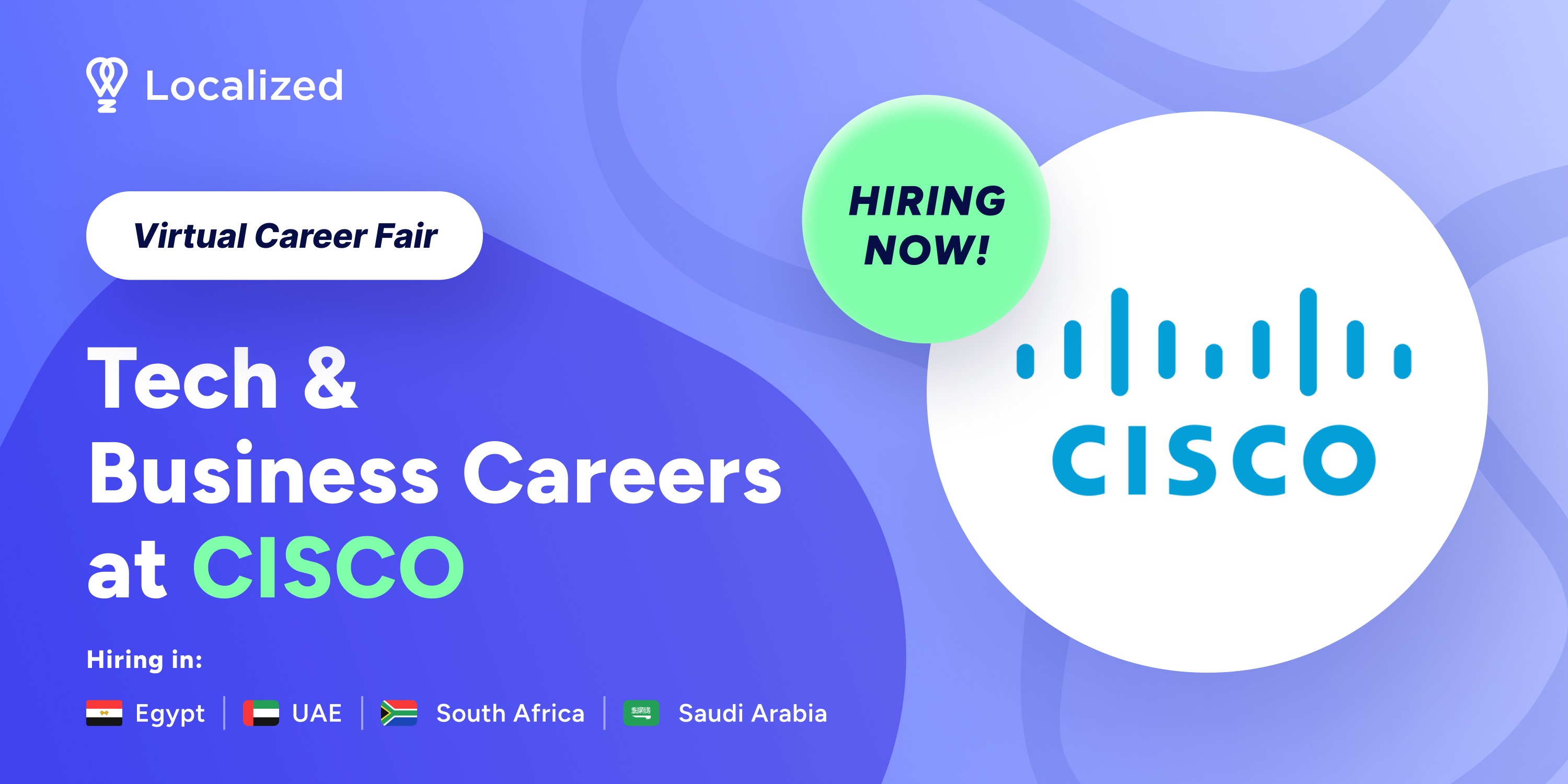 Careers in Tech & Business at Cisco | Localized Event