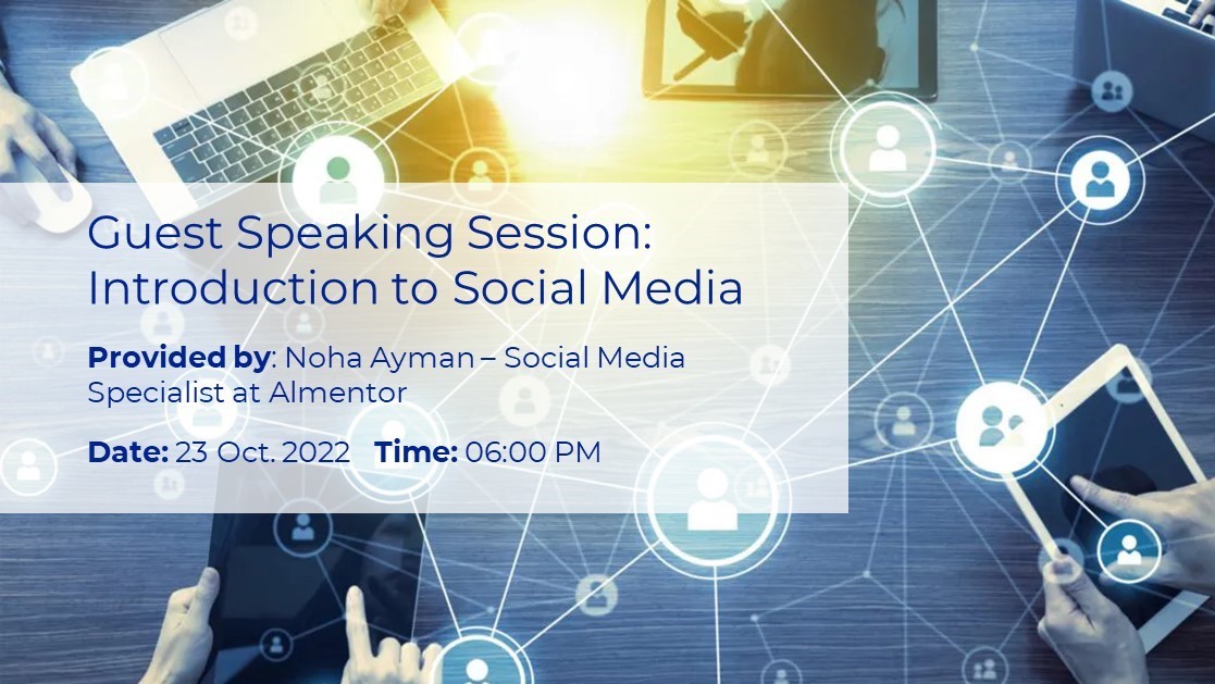 Guest Speaking Session: Introduction to Social Media | Localized Event