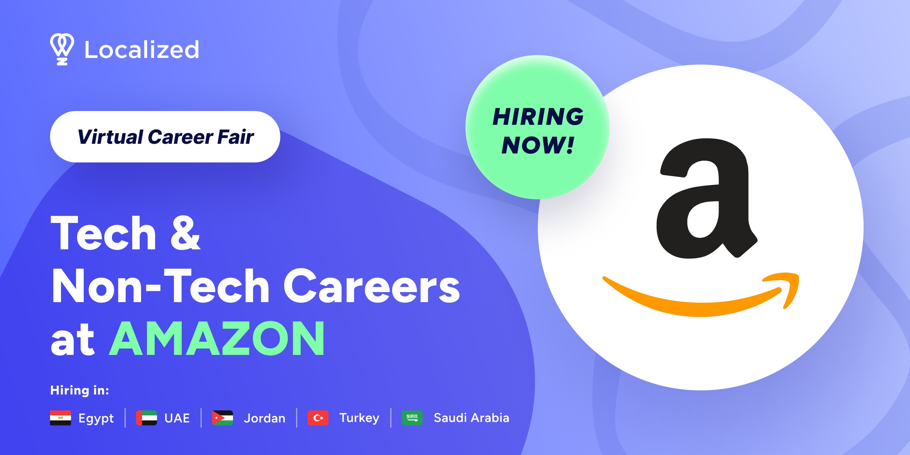Technical & Non-Tech Jobs for Grads at Amazon | Localized Event