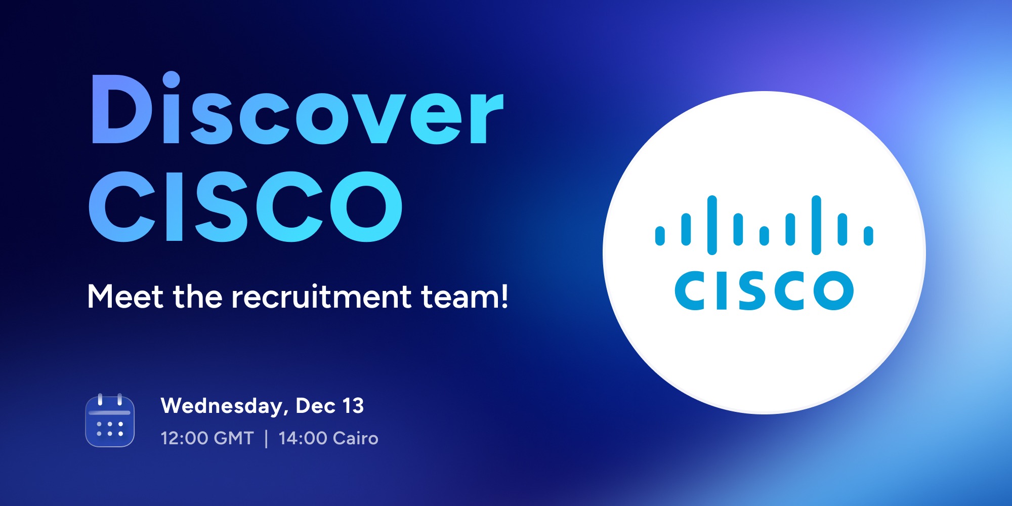 Discover Cisco EMEA: Meet the Recruitment Team! (registration link ...
