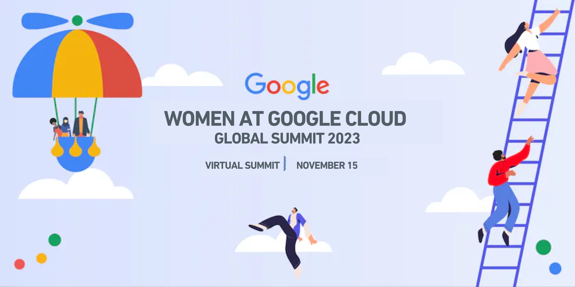 Women at Google Cloud Global Summit 2023 (remember to register in the pop-up link after you ...