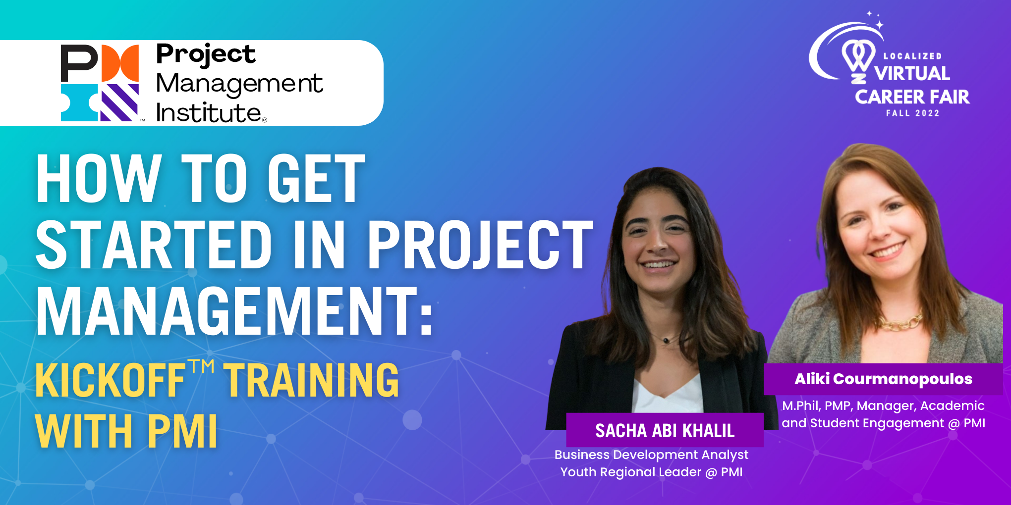 Project Management Training: Introducing the PMI 'KICKOFF' Course ...