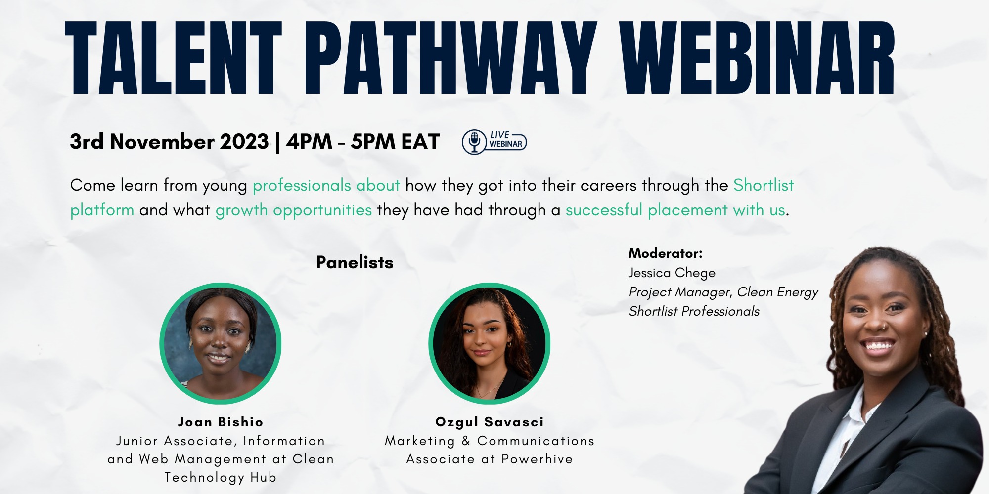 Talent Pathway Webinar | Localized Event Talent Pathway Webinar | Localized Event